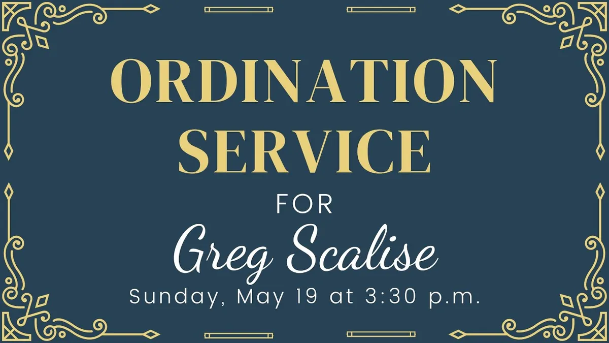 Ordination Service for Greg Scalise - Brewster Baptist Church